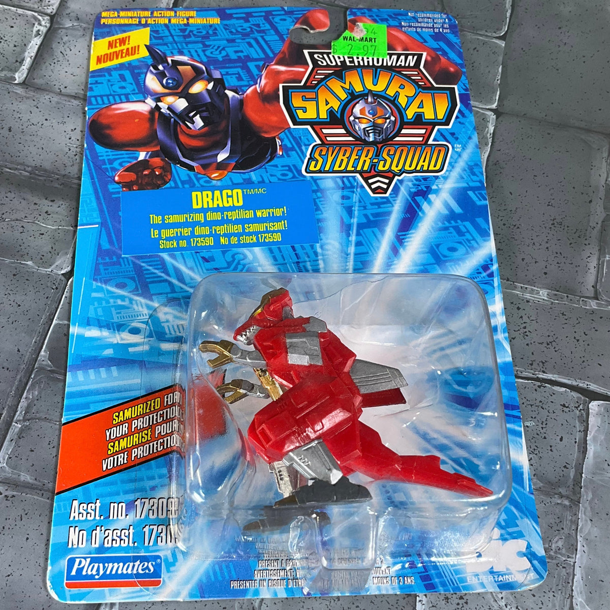 Superhuman Samurai Syber Squad - Drago Mini – Cherry Bomb Toys